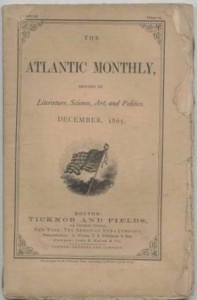 The Atlantic Monthly History, Award Winners and Notes for Collectors